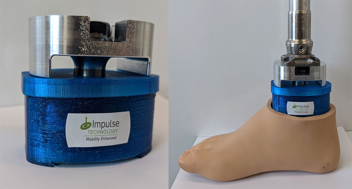 Self-Aligning Prosthetic Ankle – Impulse Technology